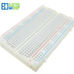 BreadBoard, plaque d'essai 400 points Maroc - ElectroMaShop