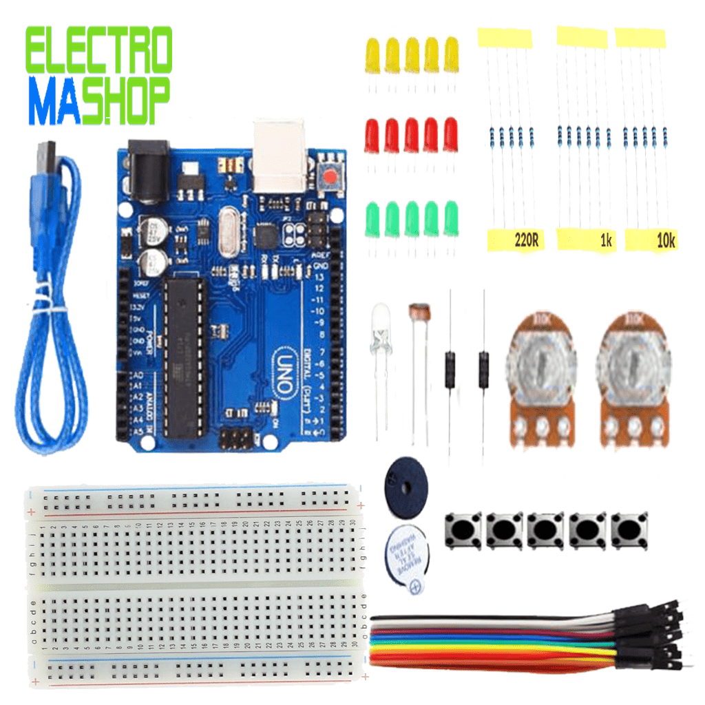 Pack Arduino Starter Maroc Electromashop Maroc Arduino Raspberry Pi Module Capteur